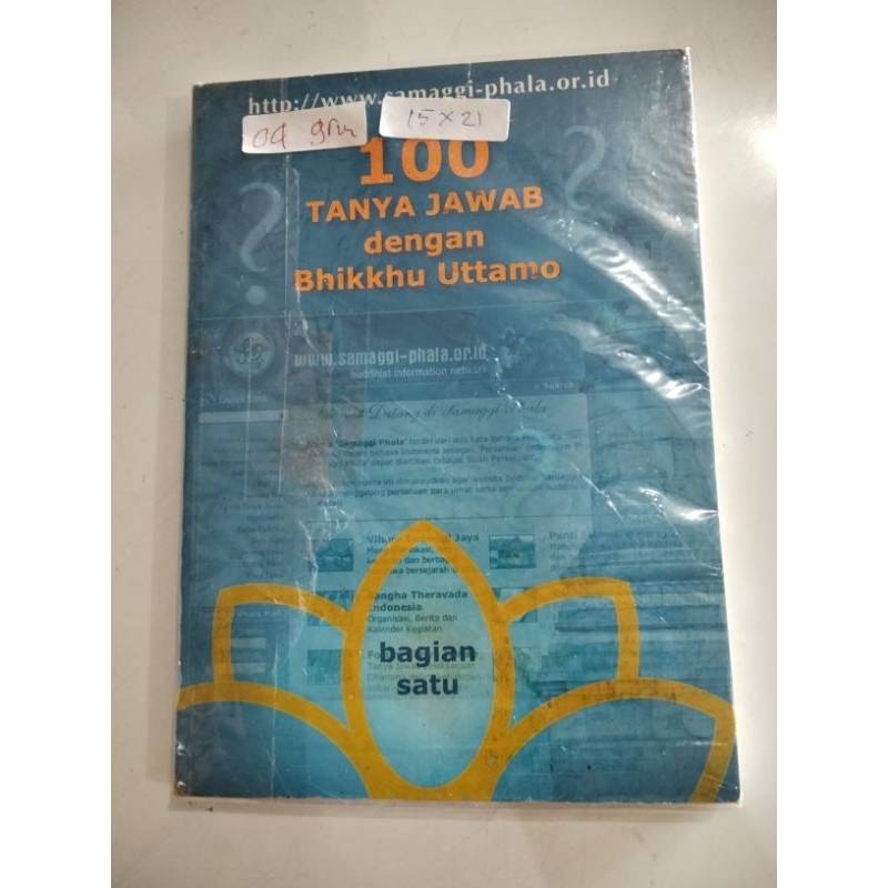 Jual 100 tanya jawab dengan Bhikku Uttamo | Shopee Indonesia