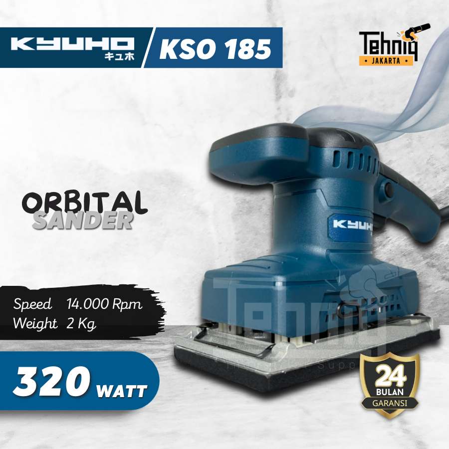 Jual Mesin Amplas Kayu KYUHO KSO 185 Orbital Sander Machine | Shopee ...