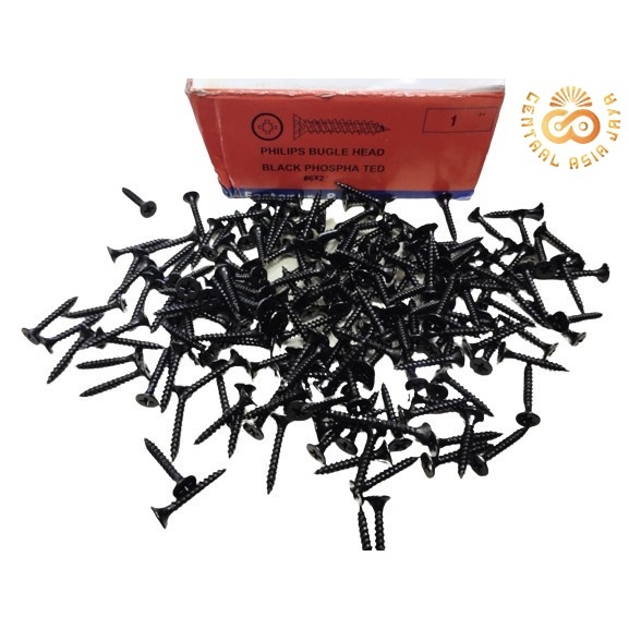 Jual Skrup Gypsum 6 X 1" Inch Drywall Screw Sekrup Gipsum Baut Gypsum 6X1" CAJ | Shopee Indonesia