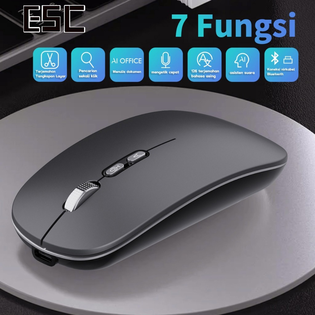 Jual ESC Mouse AI Cerdas Pengenal Suara-M108 | Shopee Indonesia