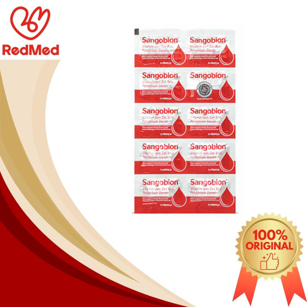 Jual SANGOBION VITAMIN 10 KAPSUL | Shopee Indonesia
