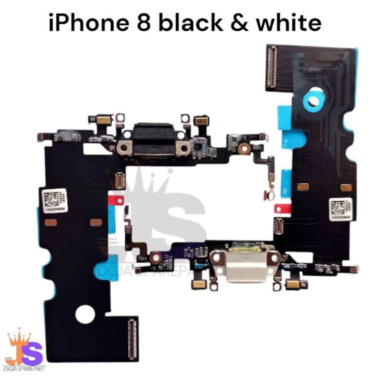 Jual PCB fleksibel Konektor charger, papan cas iPhone 8 white original ...