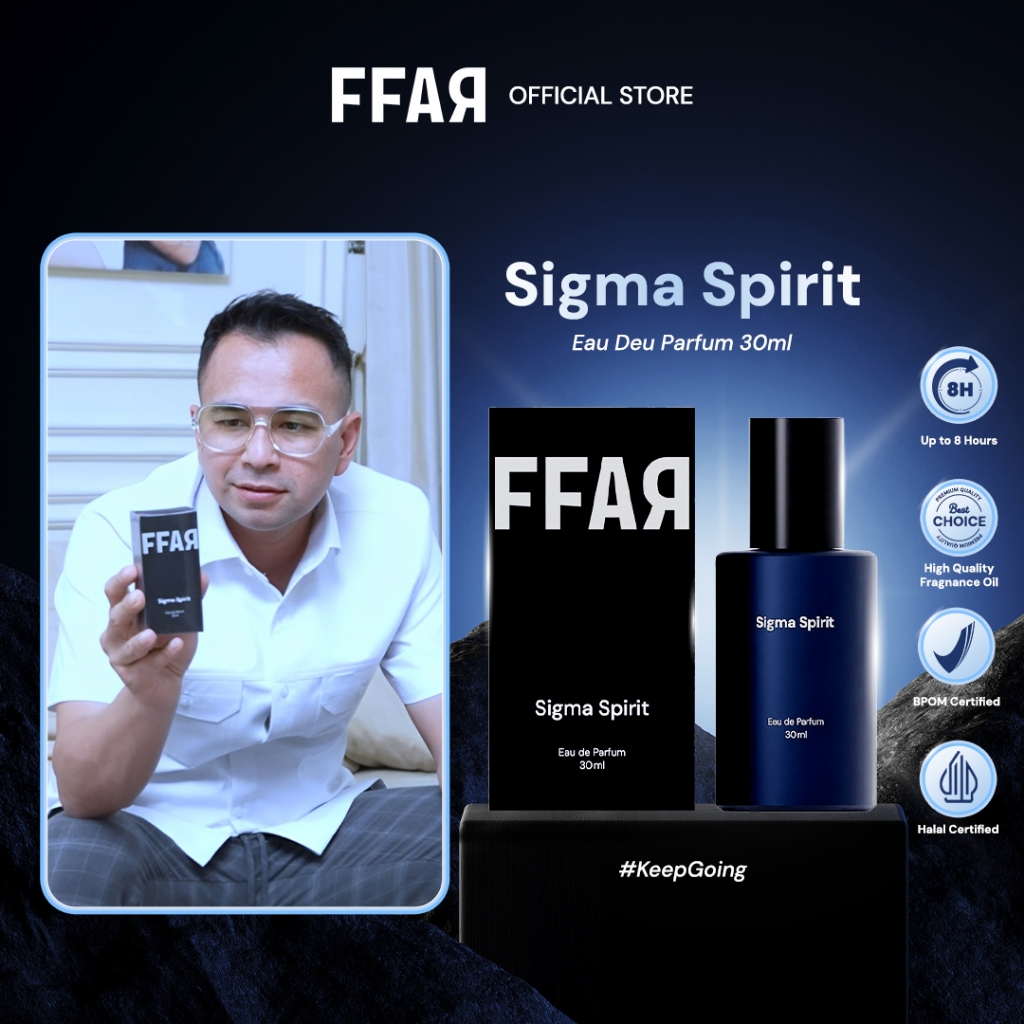 Jual RAFFI AHMAD x FFAR Sigma Spirit Eau de Parfum | Parfum Pria 30 ML ...