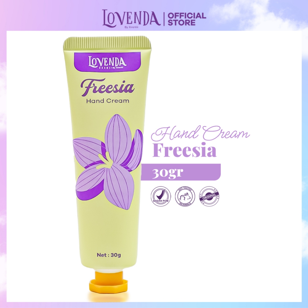 Jual Lovenda Hand Cream - FREESIA - Cream Tangan Shea Butter | Aloe ...