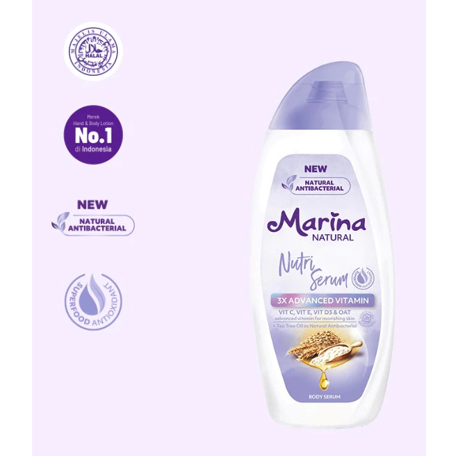 Jual Marina Natural Antibacterial Nutri Serum 475ml / Marina Nutri Serum 475ml | Shopee Indonesia