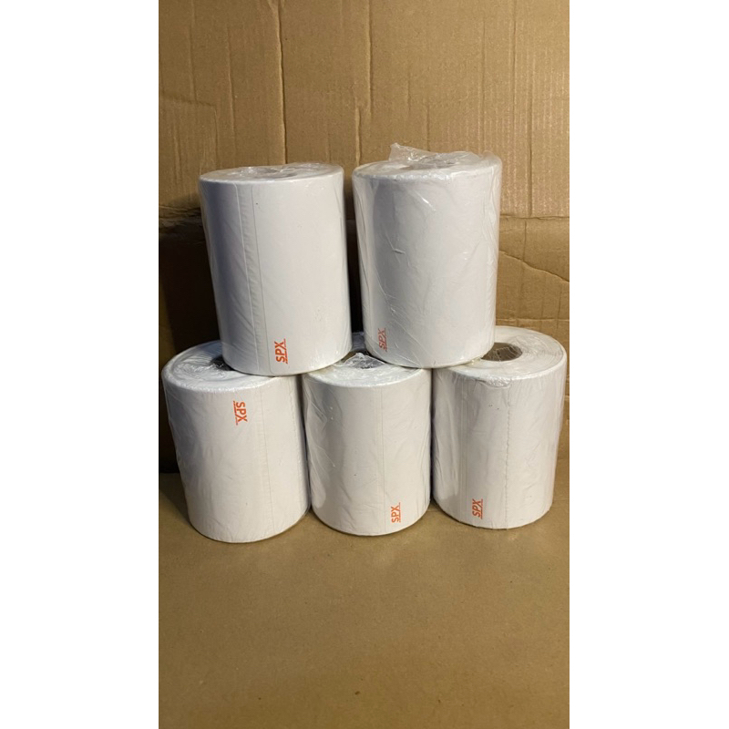 Jual Kertas Thermal Label Barcode 100 x 120 mm isi 250 Lembar /Label Thermal Label Stiker ...