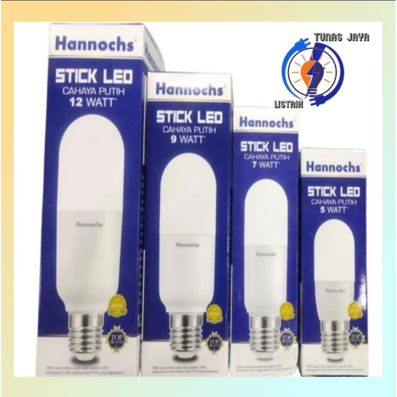 Jual Lampu Stick LED 12w 9w 7w 5w Lampu Stik Dekor Cahaya Putih ...
