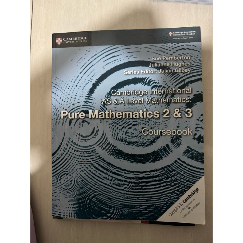 Jual Cambridge International AS & A Level Mathematics Pure Mathematics ...