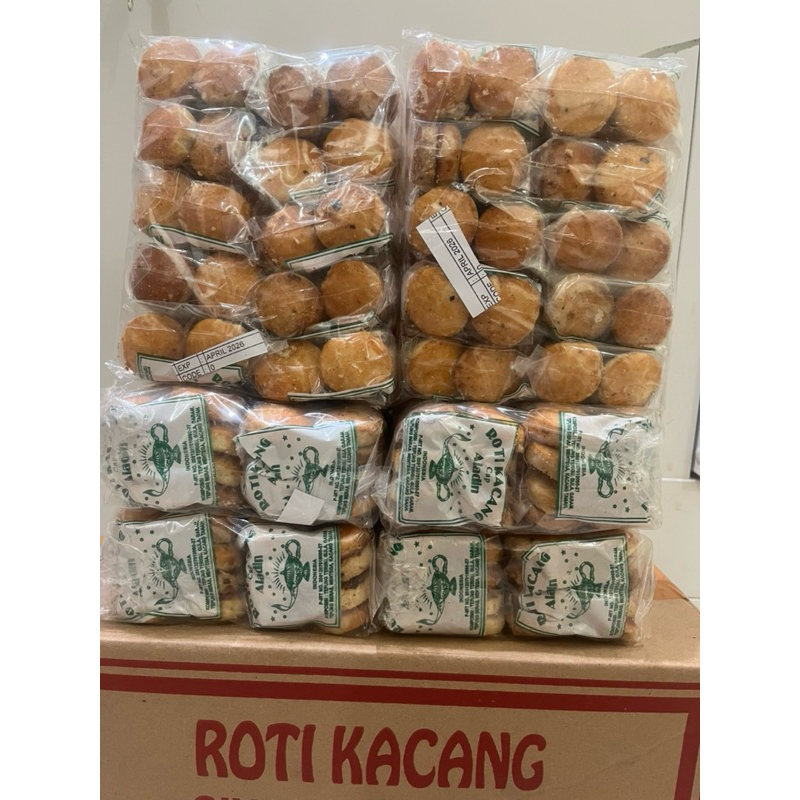 Jual ROTI KACANG CAP ALADIN ( isi 10 bungkus/ pack ) | Shopee Indonesia