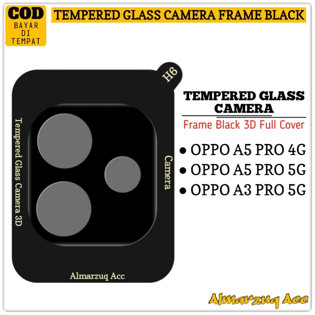 Jual Tempered Glass Camera Oppo A5 Pro 4G A5 Pro 5G A3 Pro 5G Anti ...