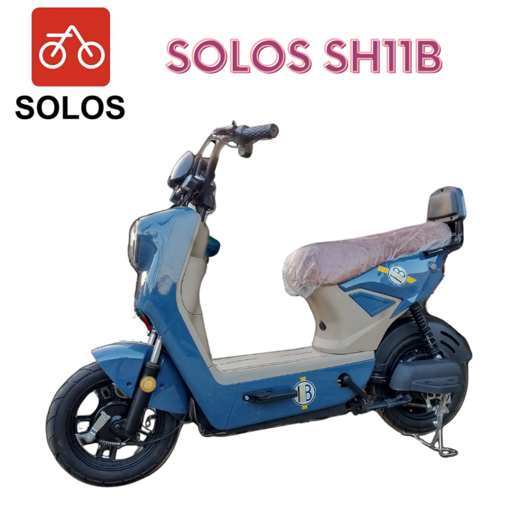 Jual Sepeda Listrik E-Bike Solos SH11B Garansi Resmi | Shopee Indonesia