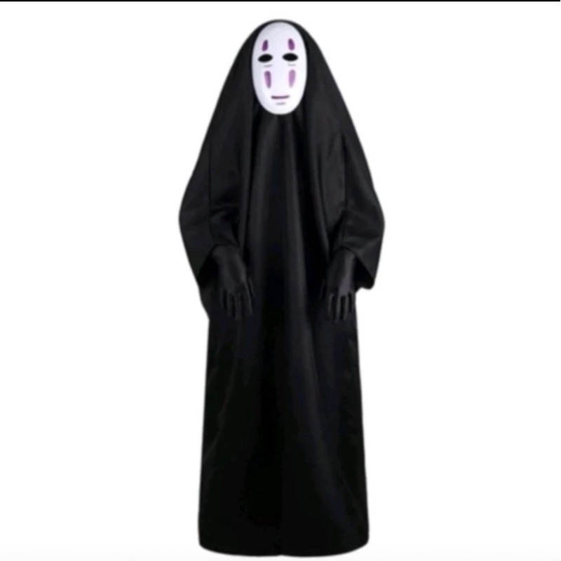 Jual No Face Ghost Character in Spirited Away Movie | kostum bertopeng ...
