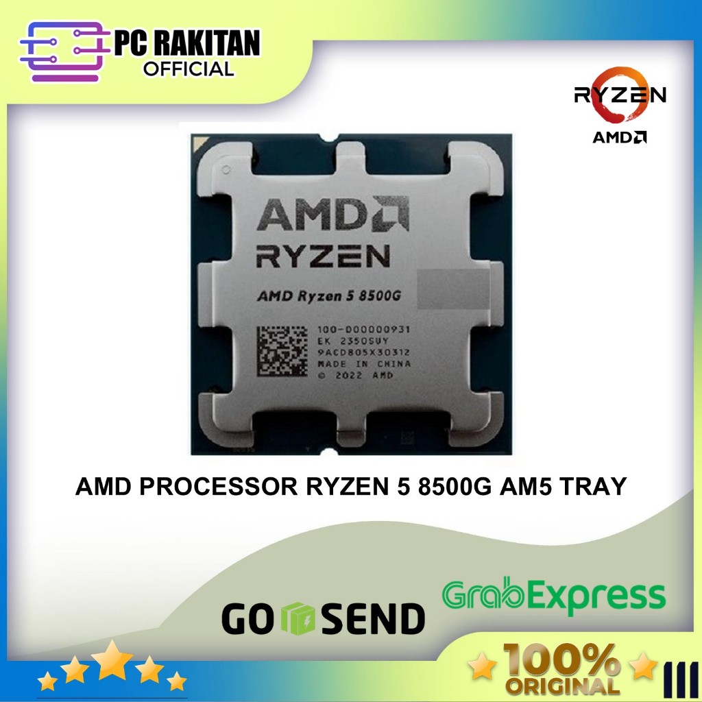 Jual AMD PROCESSOR RYZEN 5 8500G AM5 BOX / TRAY | Shopee Indonesia