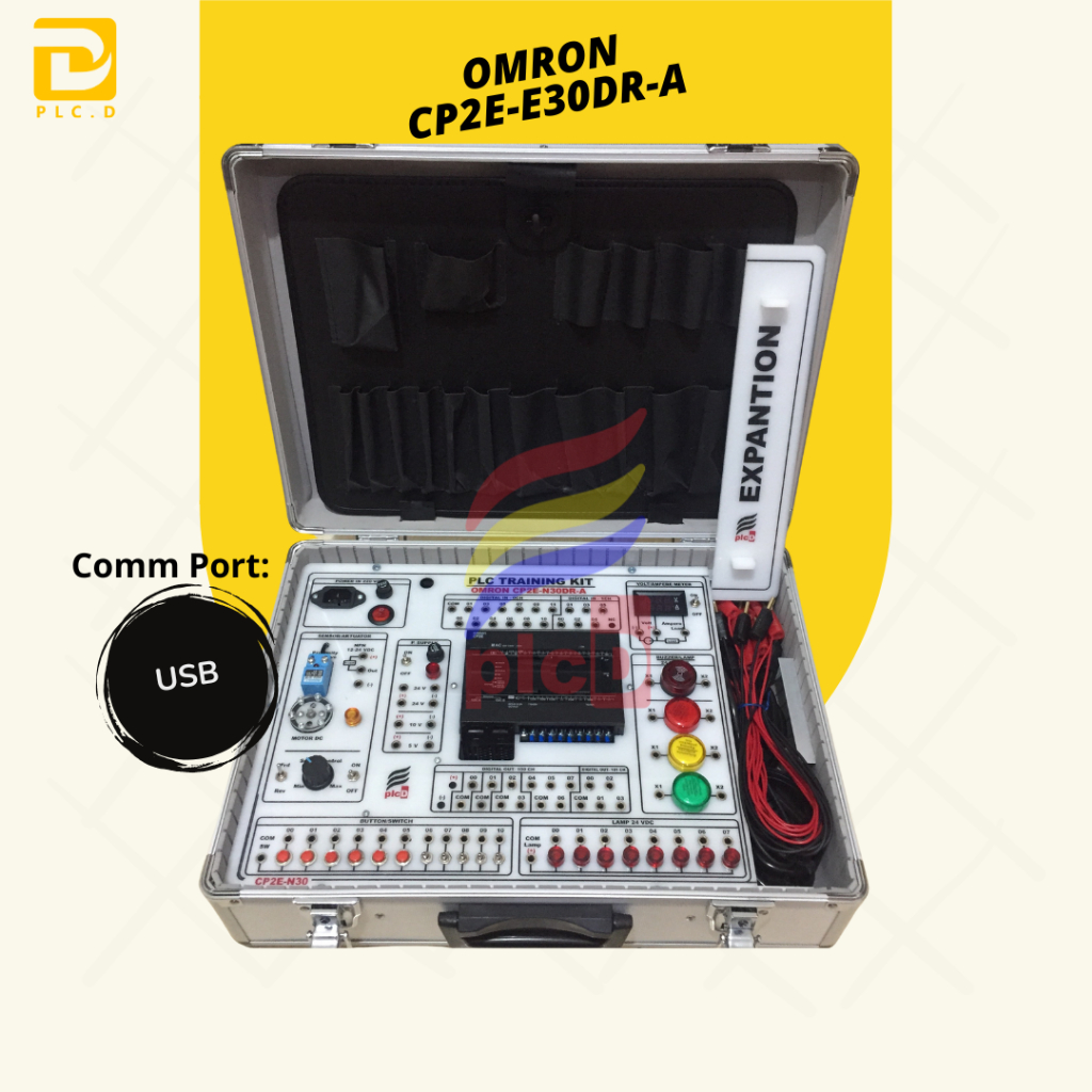 Jual PLC Omron CP2E-E30DR-A Training KIT | Shopee Indonesia