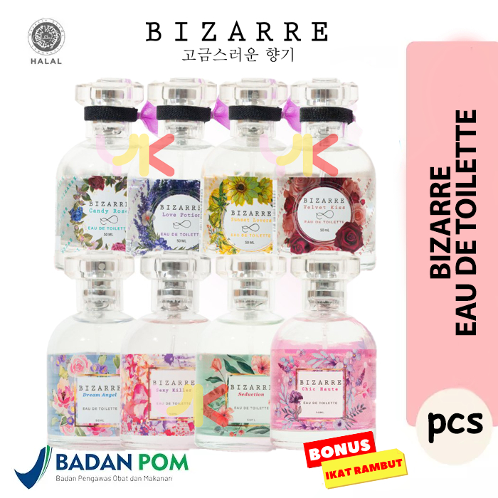 Jual BIZARRE Parfum Wanita Eau De Toilette/EDT 50 ml | ORIGINAL ...