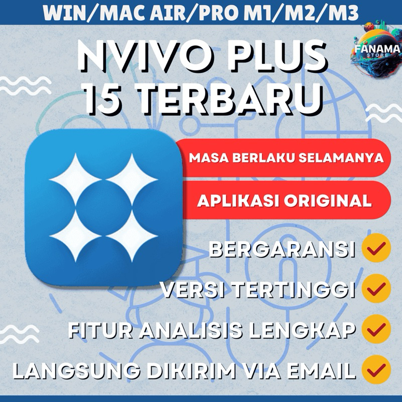 Jual (Mac & Win) NVIVO 15 Resmi Full Version | Shopee Indonesia