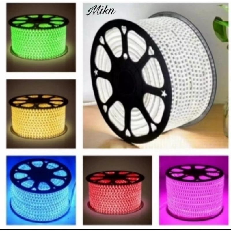 Jual Lampu Led strip 5050 per meter 1M-100M lampu plafon led strip 5050 ...