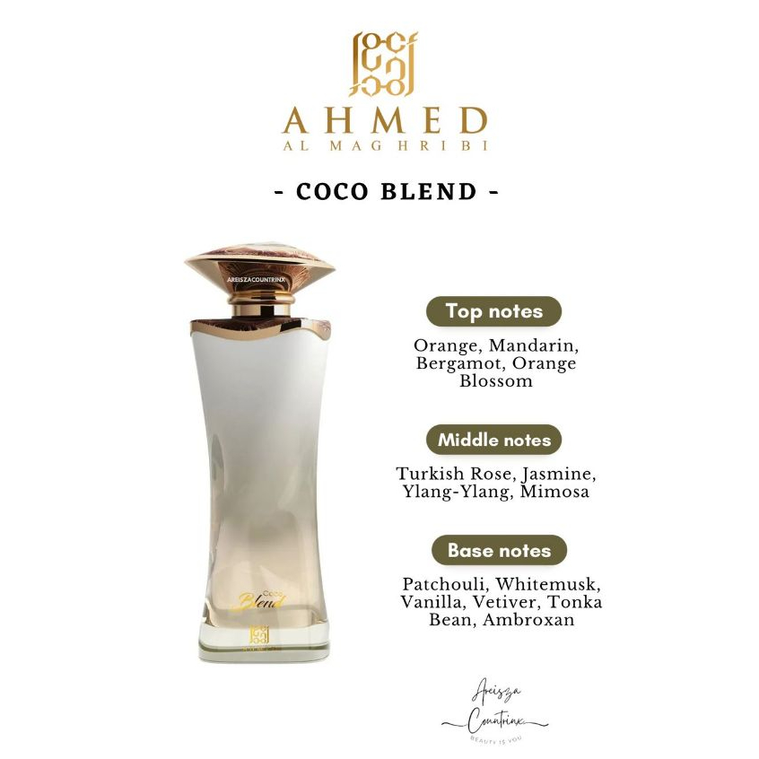 Jual Parfum Ahmed Al Maghribi Coco Blend for Unisex EDP 90 ml | Shopee Indonesia