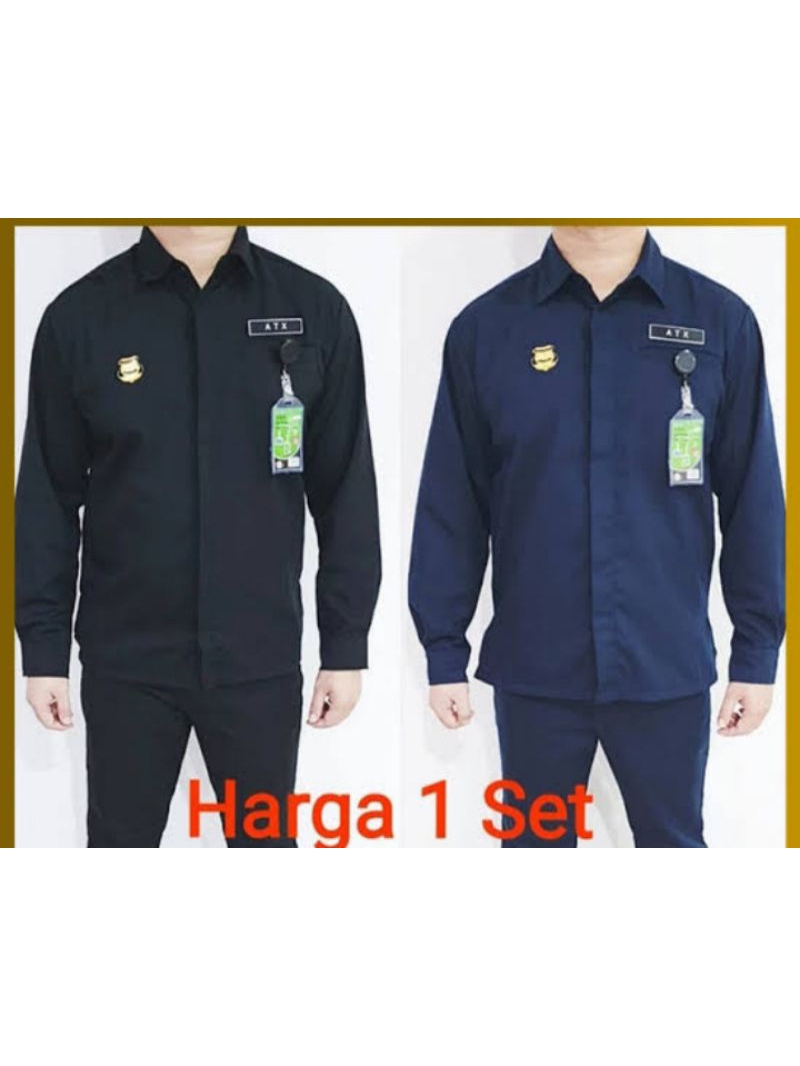 Jual [premium] seragam security safari Paspampres bodyguard kancing ...