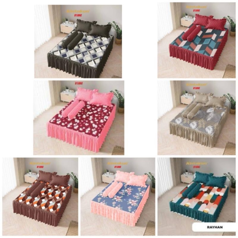 Jual Kintakun sprei rumbai ukuran( 180×200) | Shopee Indonesia