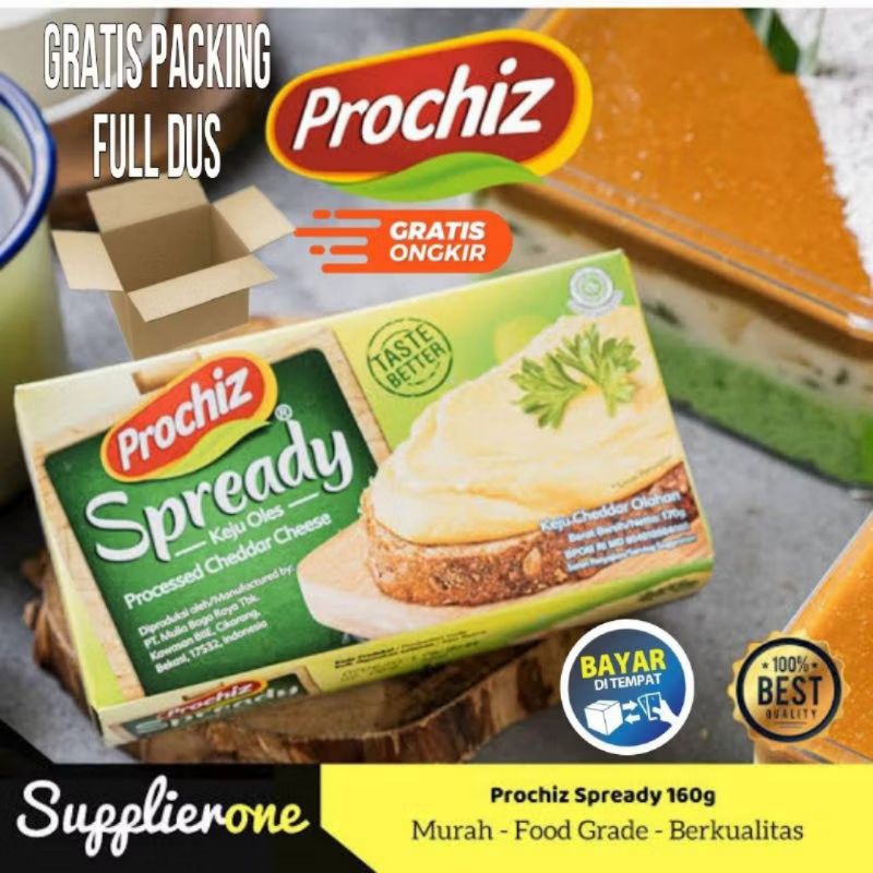 Jual PROCHIZ KEJU SPREADY 160 gram | Shopee Indonesia