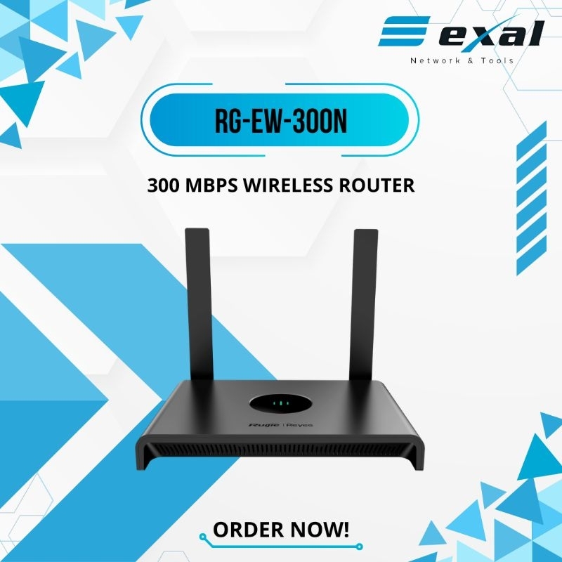 Jual Ruijie Reyee RG-EW300N 300Mbps Wireless Router Wifi | Shopee Indonesia