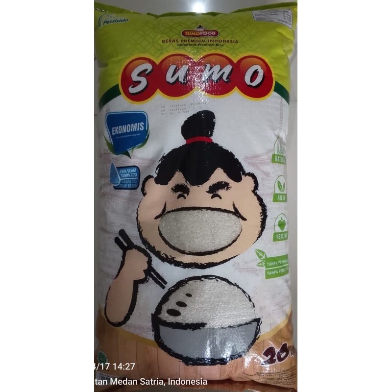 Jual Beras Sumo Hijau 20kg Premium | Shopee Indonesia