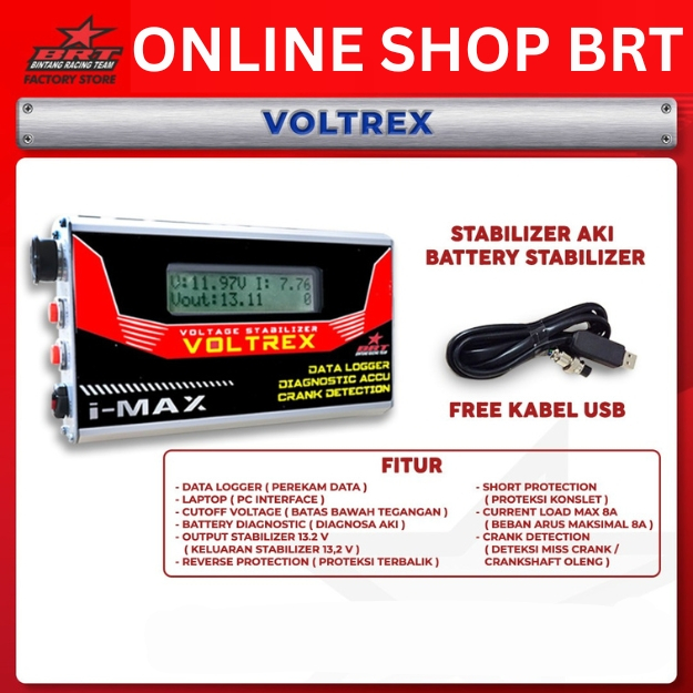 Jual STABILIZER AKI BATTERY BRT VOLTREX Stabilizer Aki Accu Racing ...