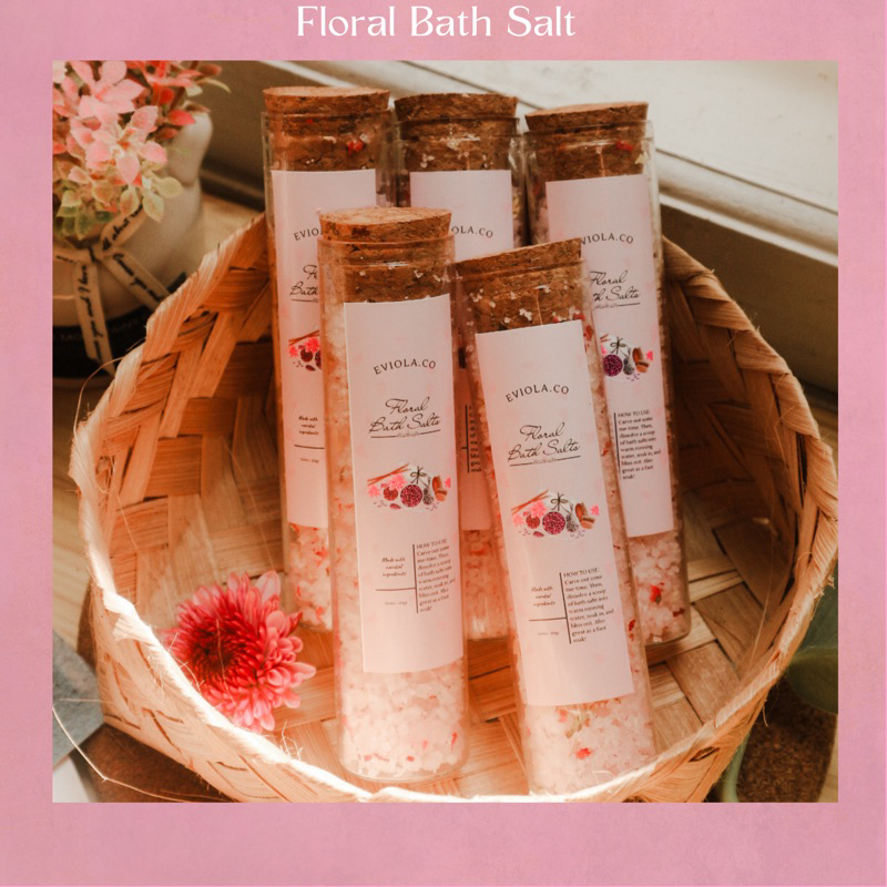 Jual Floral Bath Salt | Flower Bath Salt | Bath Salt | Garam Spa ...