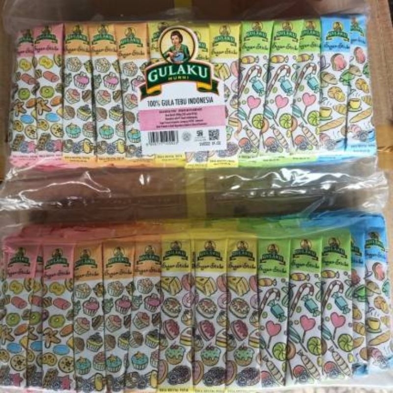 Jual GULAKU STICKPACK REFILL 2x8GRx125PCS GULA PASIR SACHET | Shopee ...