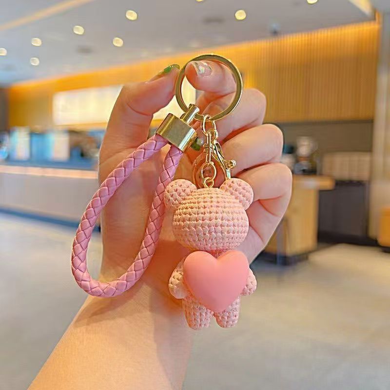 Jual Gantungan hp Kunci Super Lucu Beruang Kartun Strap hp Imut dengan ...