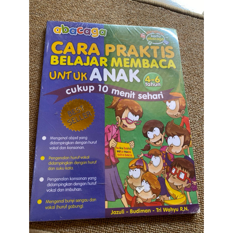 Jual Buku abacaga-Cara Praktis Belajar Membaca untuk Anak | Shopee ...