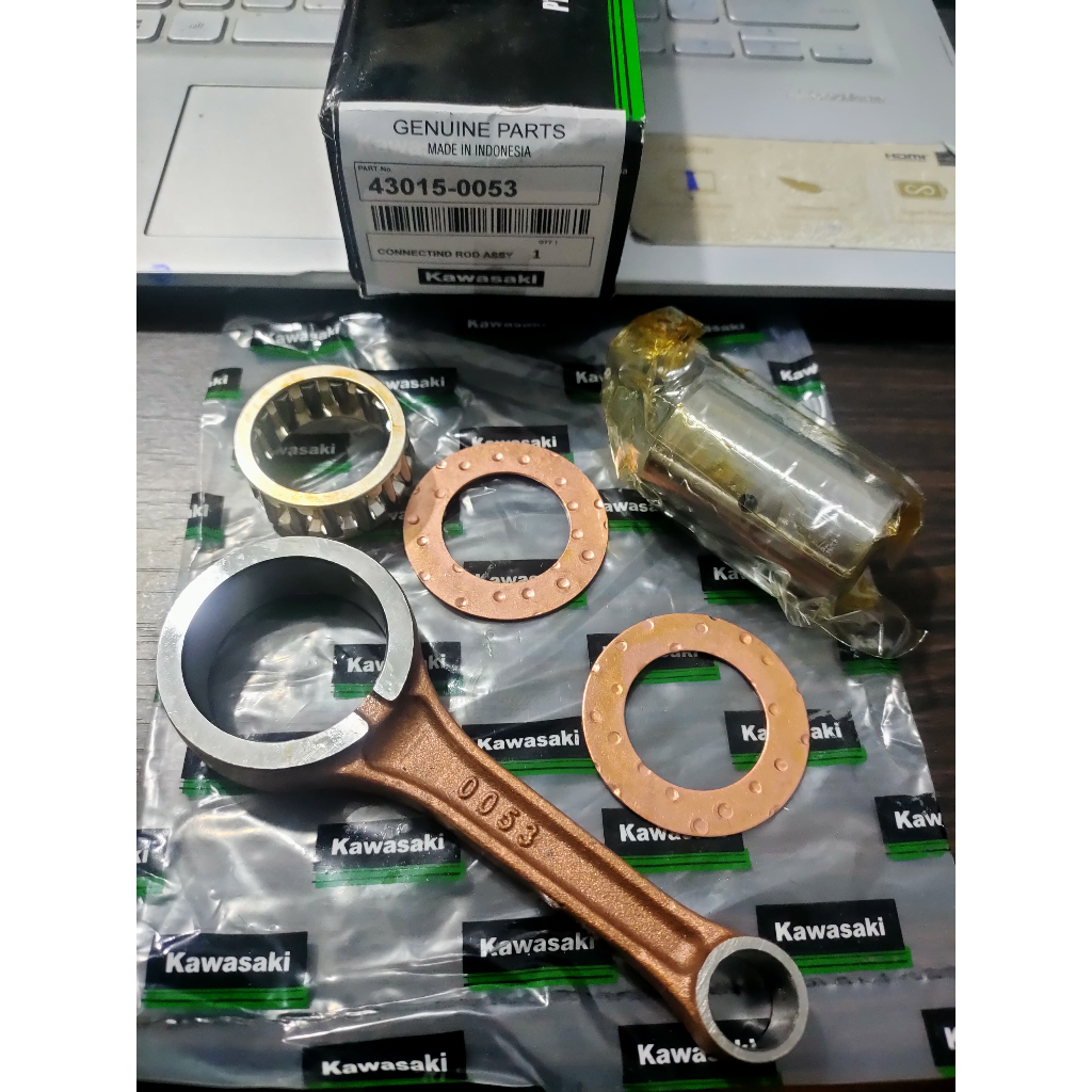 Jual STANG SEHER STANG PISTON CONNECTING ROD NINJA R NINJA RR 150 ...