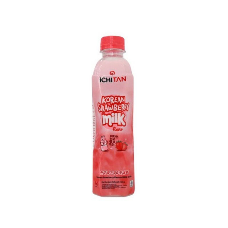 Jual Ichitan Korean Strawberry Milk 310ml | Shopee Indonesia