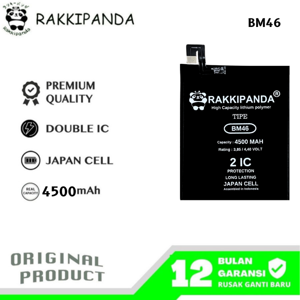 Jual RakkiPanda - BM46 Redmi Note 3 / Redmi Note 3 Pro Batre Batrai ...