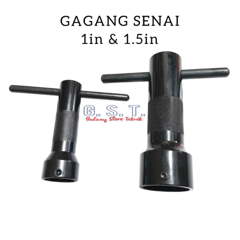 Jual Gagang senai Bulat Handle Senay Dudukan Senay Snai 1inch 25mm dan ...