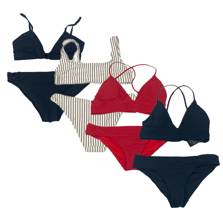 Jual SET DALAMAN WANITA PAKAIAN DALAM PANTAI MODEL MOTIF MIX | Shopee ...
