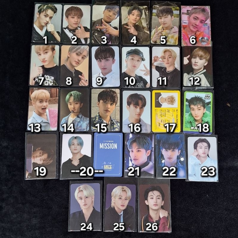 Jual Photocard official Mark NCT DREAM 127 dicon 101 bnw dilan home tc ...