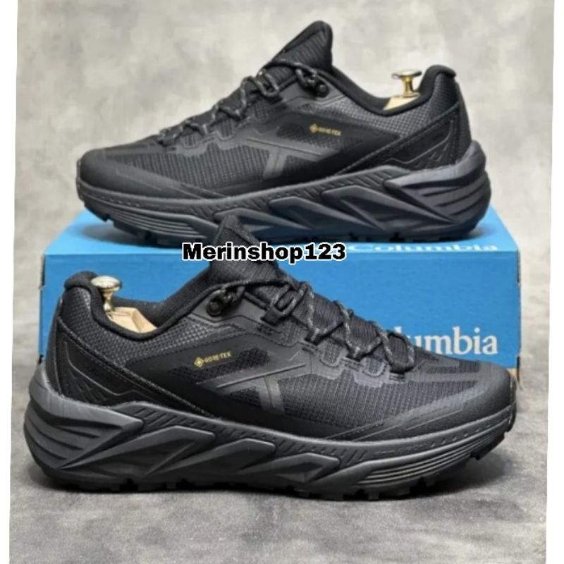 Jual Sepatu Columbia Trail GTX Triple Black High Premium Original ...