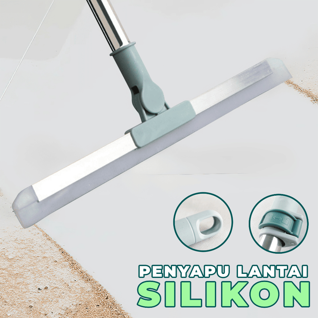 Jual Serokan Air Pembersih Lantai Sapu Karet Wiper Kaca Alat Pel Dorong ...