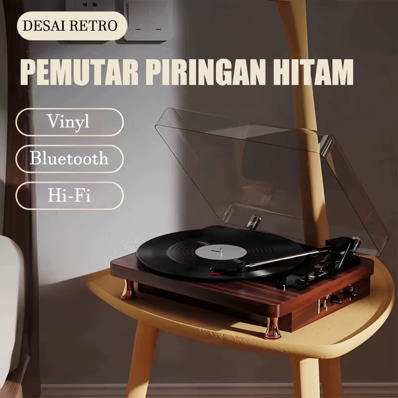 Jual Pemutar Piringan Hitam Vinyl Player Turntable Vinyl Record Player ...