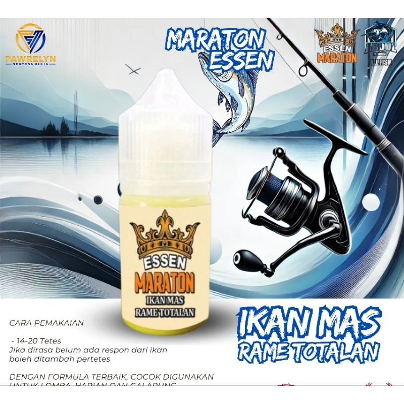 Jual Abdul Mancing - Essen super premium Maraton khusus ikan mas lomba ...