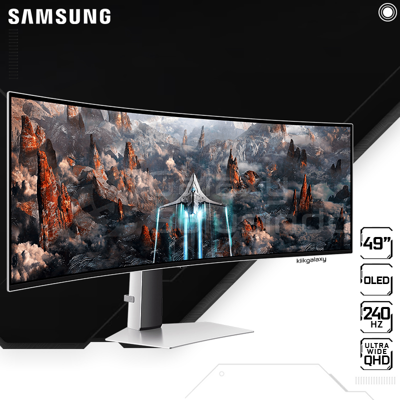 Jual Samsung 49" Odyssey G9 240Hz 1ms Curved UltraWide Gaming Monitor ...