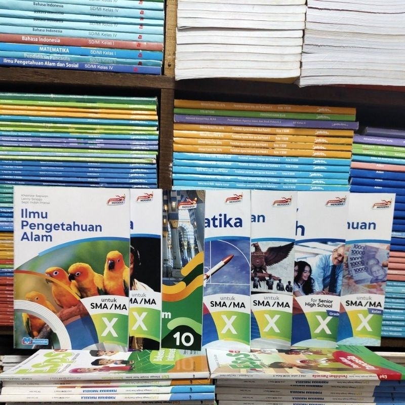 Jual Buku paket kelas 10 SMA kurikulum merdeka | Shopee Indonesia