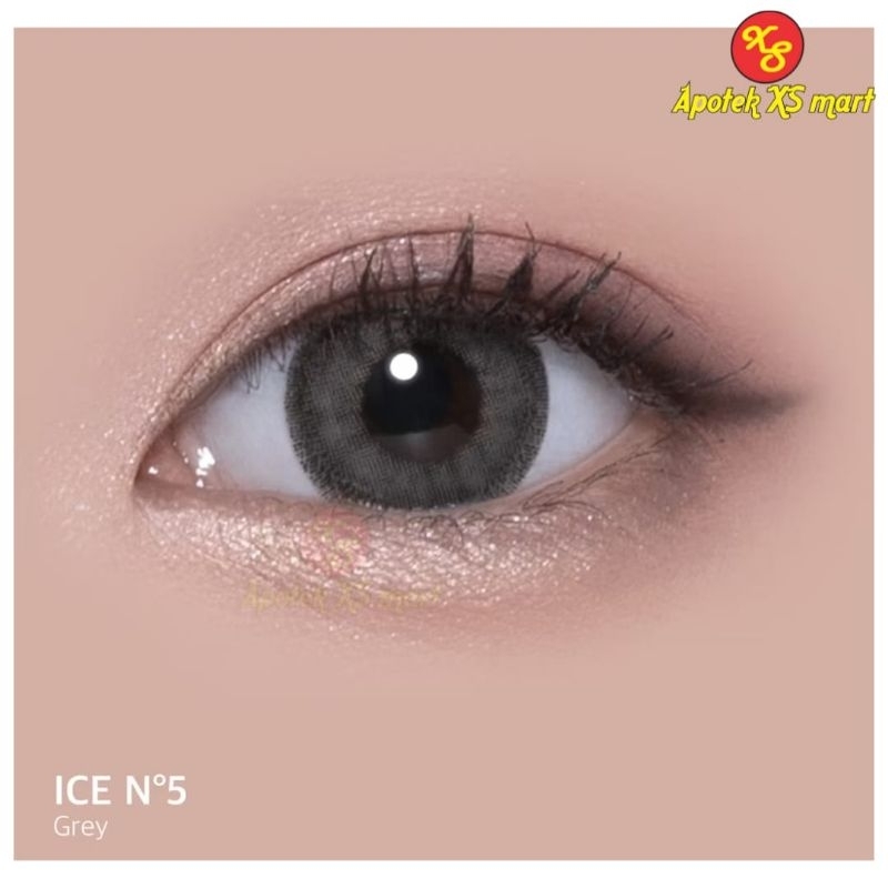 Jual SOFTLENS ICE NO 5 GREY NORMAL DAN MINUS | Shopee Indonesia