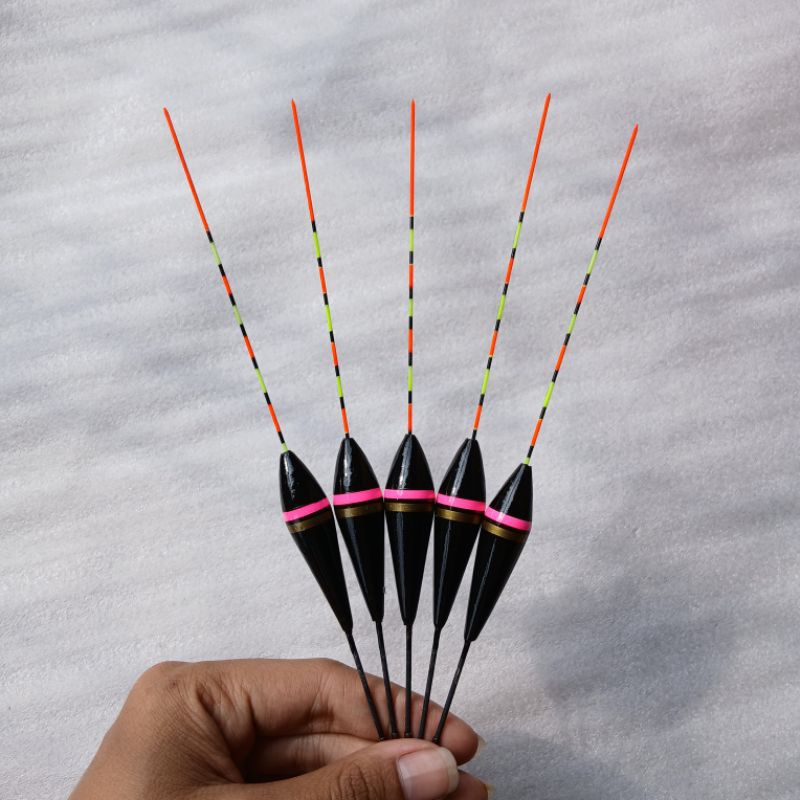 Jual Pelampung Pancing Anti Badai Fiber Premium | Hitam | Shopee Indonesia