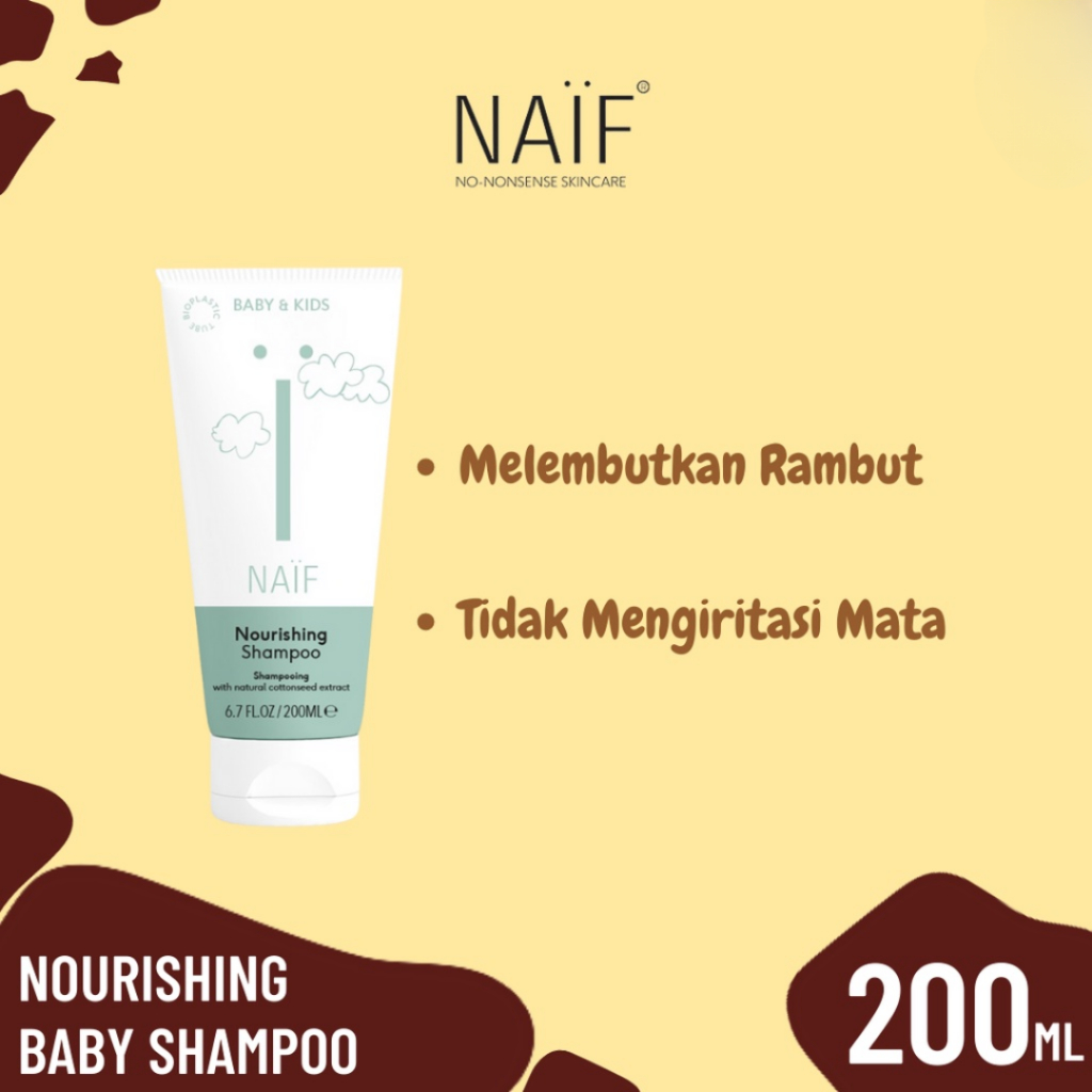 Jual Naif Nourishing Baby Shampoo 200ml - Shampoo bayi | Shopee Indonesia