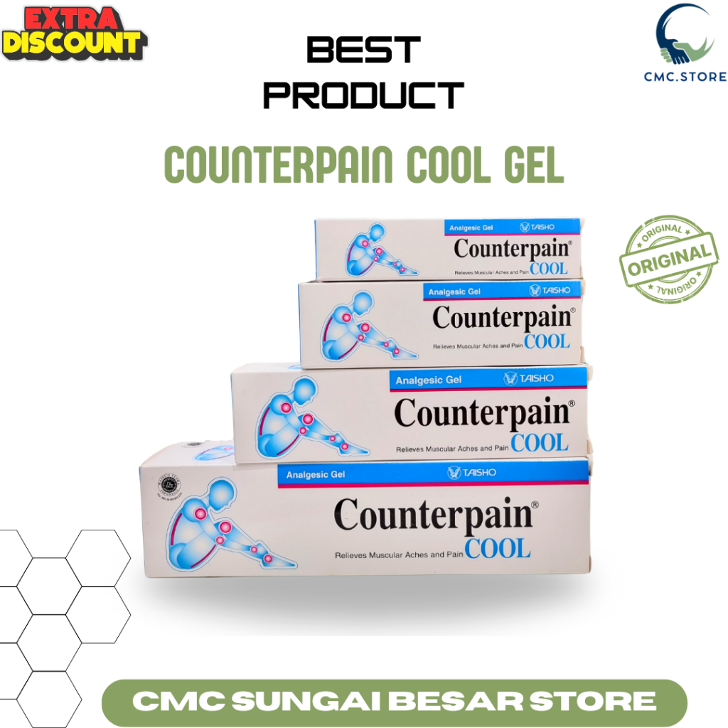 Jual Counterpain Cool Analgesic Gel (Pereda Nyeri) | Shopee Indonesia