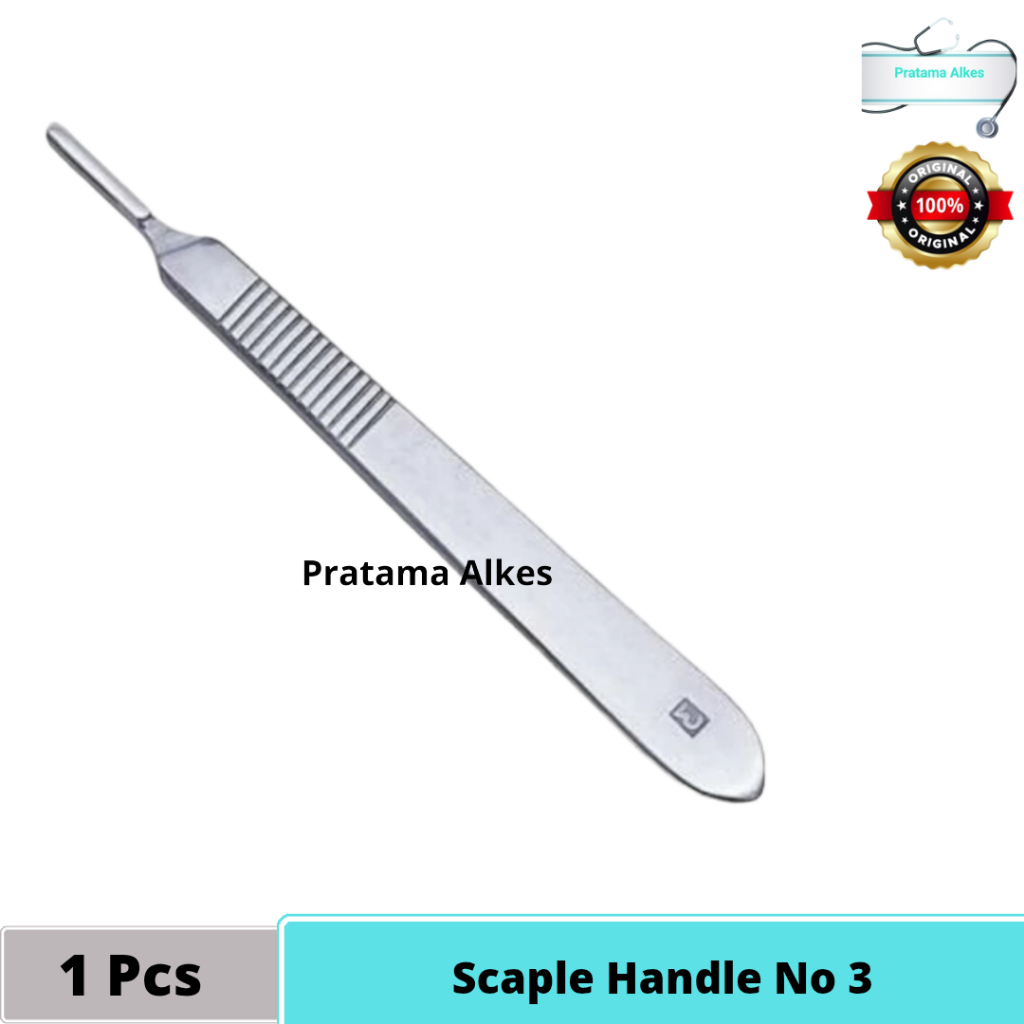 Jual Scaple MARWA Handle Bisturi Scalpel Gagang Pisau Bedah No 3 dan No ...