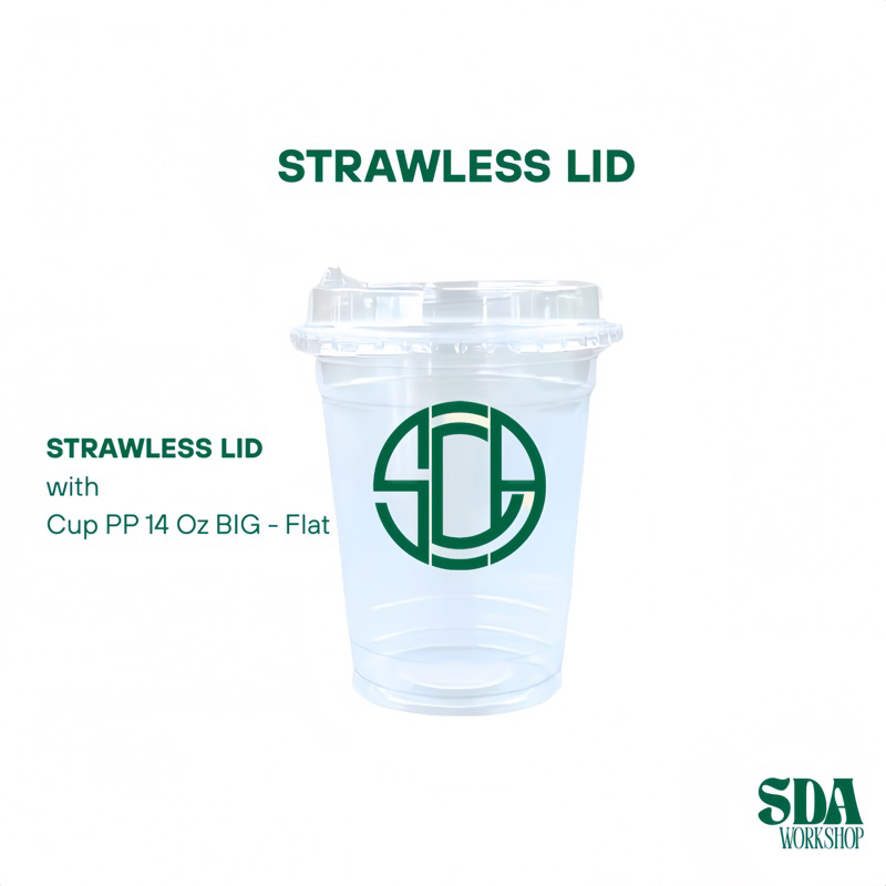 Jual TUTUP CUP GPC - FLAT - DOME - SIPPY LID | Shopee Indonesia